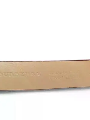 Burberry Nova Check Buckle Belt