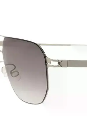 Mykita Pio Aviator Sunglasses - Silver