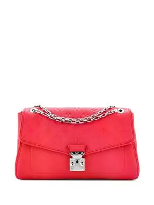 LOUIS VUITTON Saint Germain Empreinte Leather Pm Shoulder Bag - Red