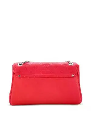 LOUIS VUITTON Saint Germain Empreinte Leather Pm Shoulder Bag - Red