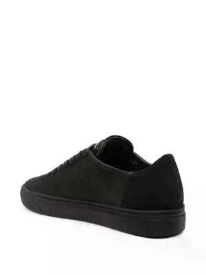 CRIME LONDON Amuse Logo-print Leather Sneakers