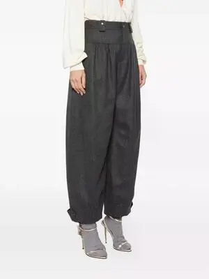 Chloé High-waisted Pleated Trousers