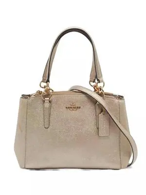 COACH Mini Christie Carryall Tote Bag - Gold
