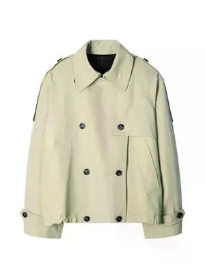 Paul Smith Cropped Trench Jacket - Neutrals