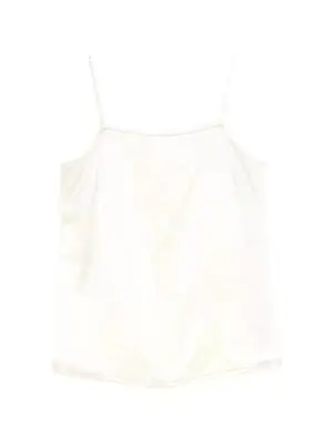 JOSEPH Gaia Silk Satin Blouse - Neutrals