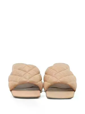 BOTTEGA VENETA Bottega Veneta Lido Quilted Leather Sandals