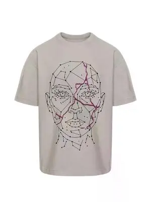 HAMZA Ginza Graphic-print T-shirt - Grey