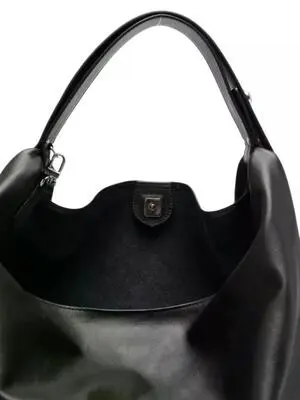 GHERARDINI Leather Slouchy Shoulder Bag