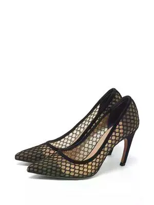 Dior Mesh Pointed Toe Stiletto Pumps