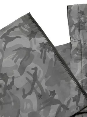 AAPE BY *A BATHING APE Camouflage-print Zip-off Cargo Pants