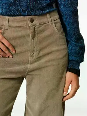 TWINSET Wide-leg Corduroy Trousers