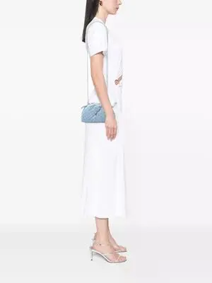Bottega Veneta The Mini Pouch Crossbody Bag - Blue