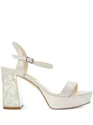 FREYA ROSE Gigi Ankle-strap Sandals - Neutrals