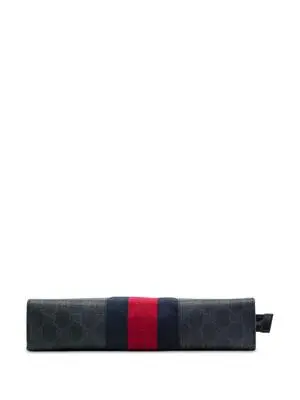 Gucci Gg Supreme Web Clutch Bag