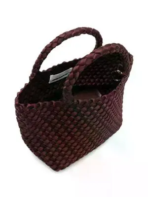 MARREA Woven Satin Shoulder Bag