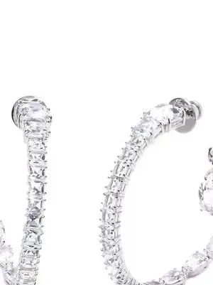 SWAROVSKI Matrix Hoop Earrings