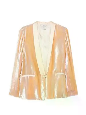 FORTE_FORTE Velvet Shawl Lapel Blazer