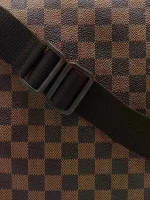 LOUIS VUITTON 2004 Naviglio Damier Ebene Messenger Bag