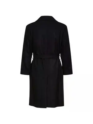 HEVO Single-breasted Belted Coat