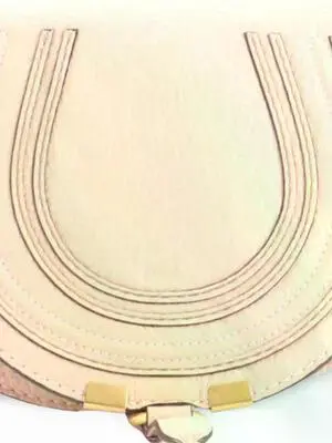 Chloé Marcie Leather Mini Crossbody Bag - Pink
