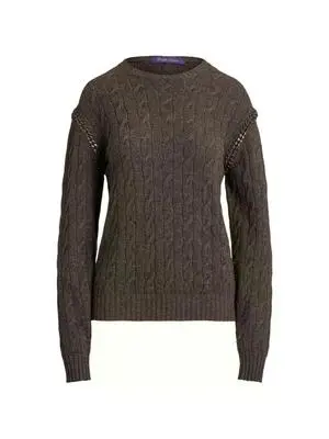 Polo Ralph Lauren Cable-knit Chain-detail Sweater