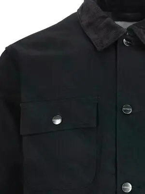 Carhartt Work In Progress Michigan Chore Logo-patch Corduroy-collar Jacket