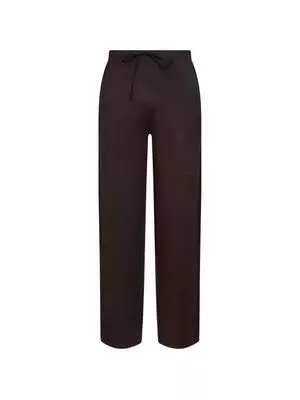 HEVO Torremozza Drawstring-waistband Knitted Trousers