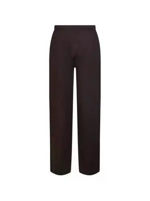 HEVO Torremozza Drawstring-waistband Knitted Trousers