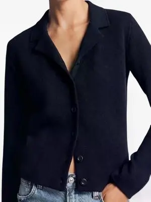 Vince Notched Collar Cardigan