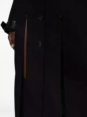 SRVC STUDIO Serpentine Shoulder Cut-out Coat