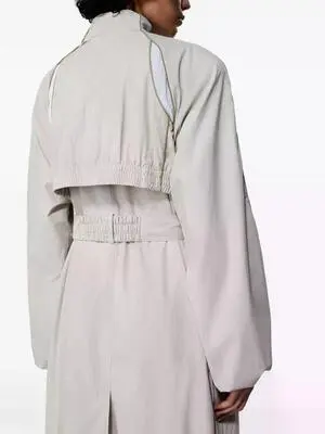 SRVC STUDIO Slash Zip-fastening Coat