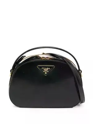 Prada Patent Leather Top Handle Bag