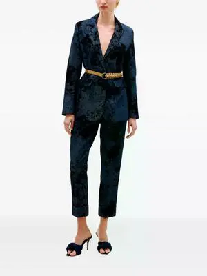 Silvia Tcherassi Rebeca Velvet-effect Jacket
