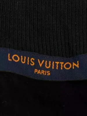 LOUIS VUITTON Embroidered Music Line Crew Neck Sweater