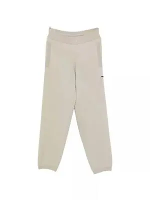 Stone Island 5200001 Stretch Rws Wool Knit Joggers - Neutrals