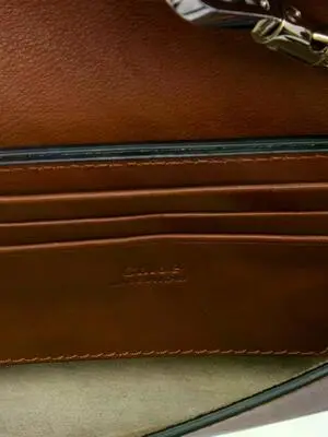Chloé 2021-2026 Mini Calfskin And Suede Faye Chain Crossbody Bag