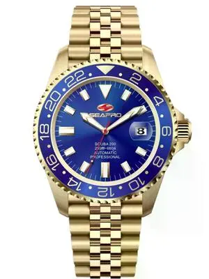 SEAPRO Grand Meridian 43mm Watch - Blue