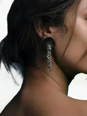 FREYA ROSE Hakuro Drop-design Earrings