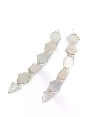 FREYA ROSE Warrioress Armour Drop-design Earrings