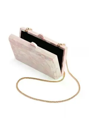 FREYA ROSE Aphrodite Clutch Bag In Mother Of Pearl
