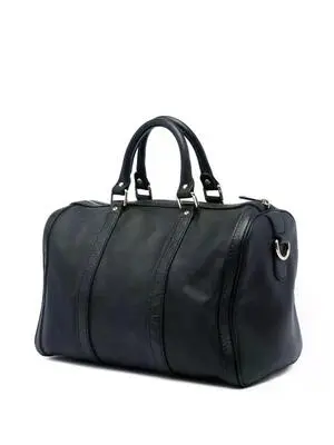 Gucci 2016-2026 Medium Guccissima Trimmed Calfskin Joy Boston Bag Satchel - Black