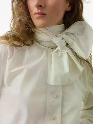Polo Ralph Lauren Pussy-bow Button-down Blouse