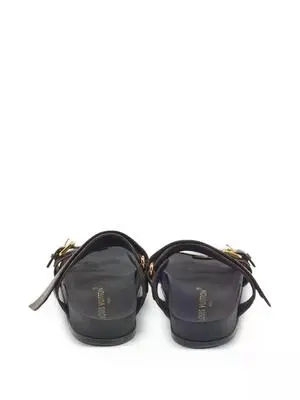 LOUIS VUITTON Monogram Canvas Slides