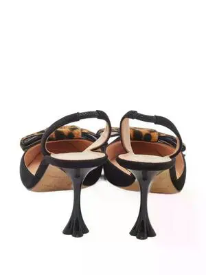 LOUIS VUITTON Blossom Calf-hair Pumps