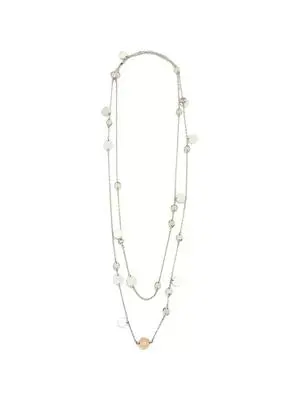 Hermès Confettis Long Necklace - Silver