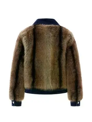 Liu Jo Faux-fur Jacket - Brown
