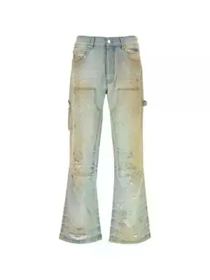 Amiri Carpenter Distressed Jeans - Blue
