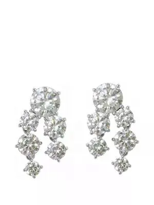Completedworks Cubic Zirconia Drop Earrings - Silver