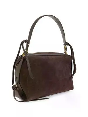 Yuzefi Bento Suede Shoulder Bag