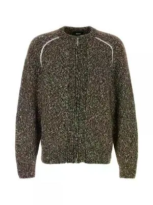 Herno Crew-neck Cardigan - Brown
